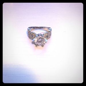 Jewelry | Beautiful Silver 925 Dominique Engagement Ring | Poshmark